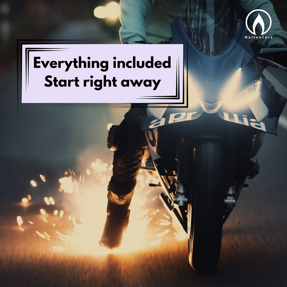 CoreV5 Obsidian Foot Sliders - Intense Sparks and Durability