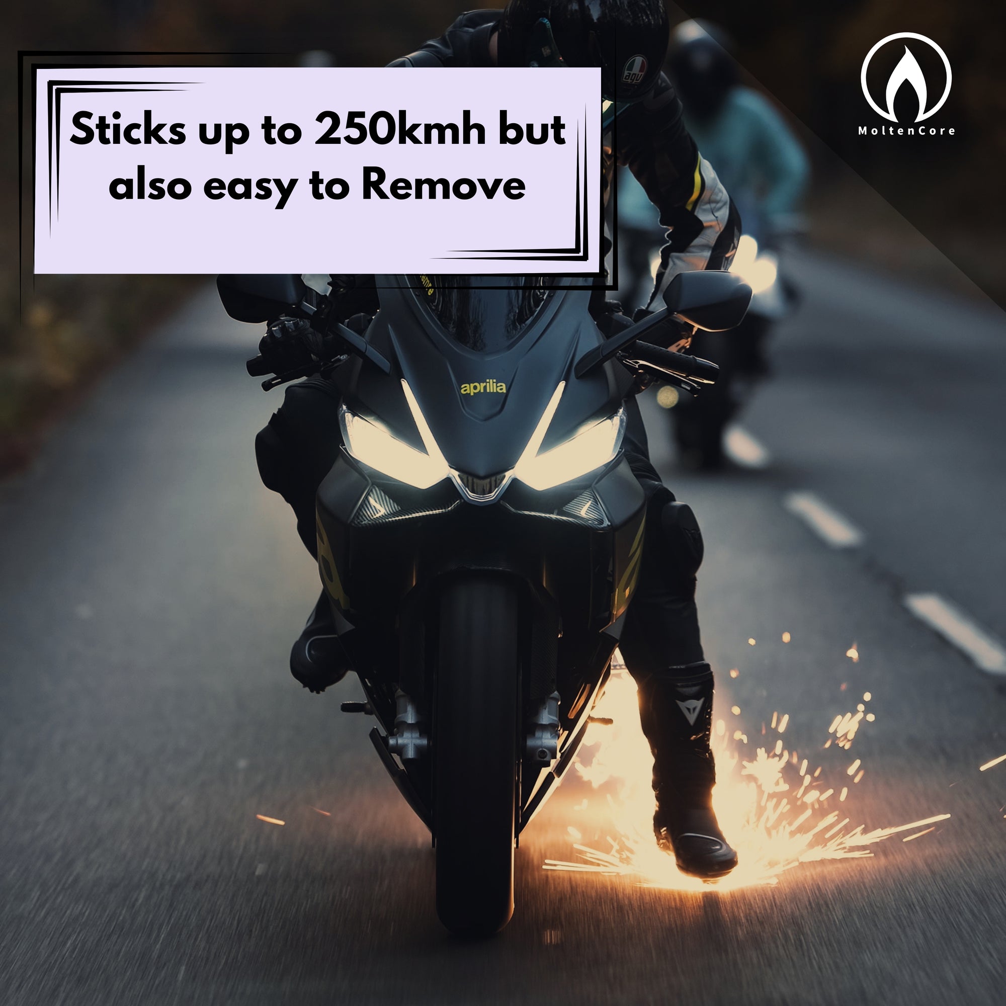 CoreV5 Obsidian Foot Sliders - Intense Sparks and Durability