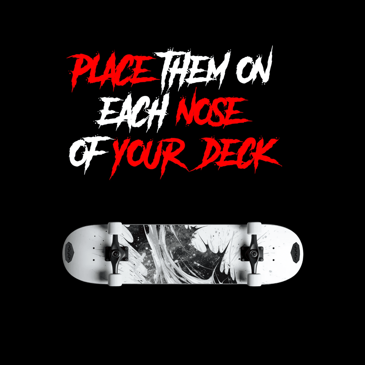 FlameTrails Skateboard Sliders - Spark Up Your Skateboard